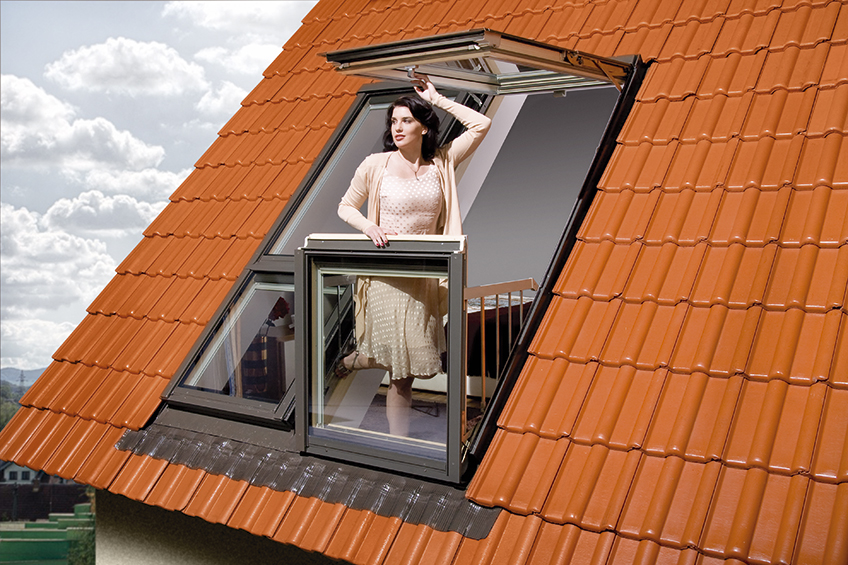 Balcony window - characteristics, products | FAKRO