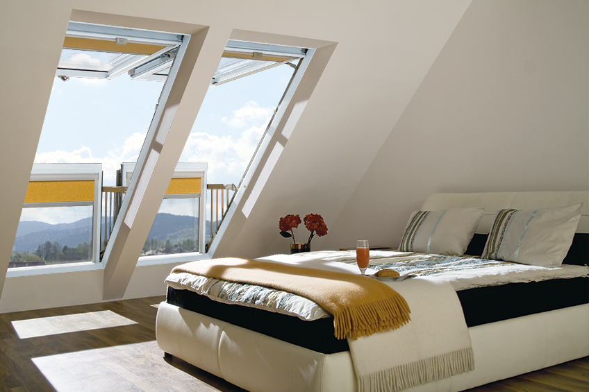 Balcony window - characteristics, products | FAKRO